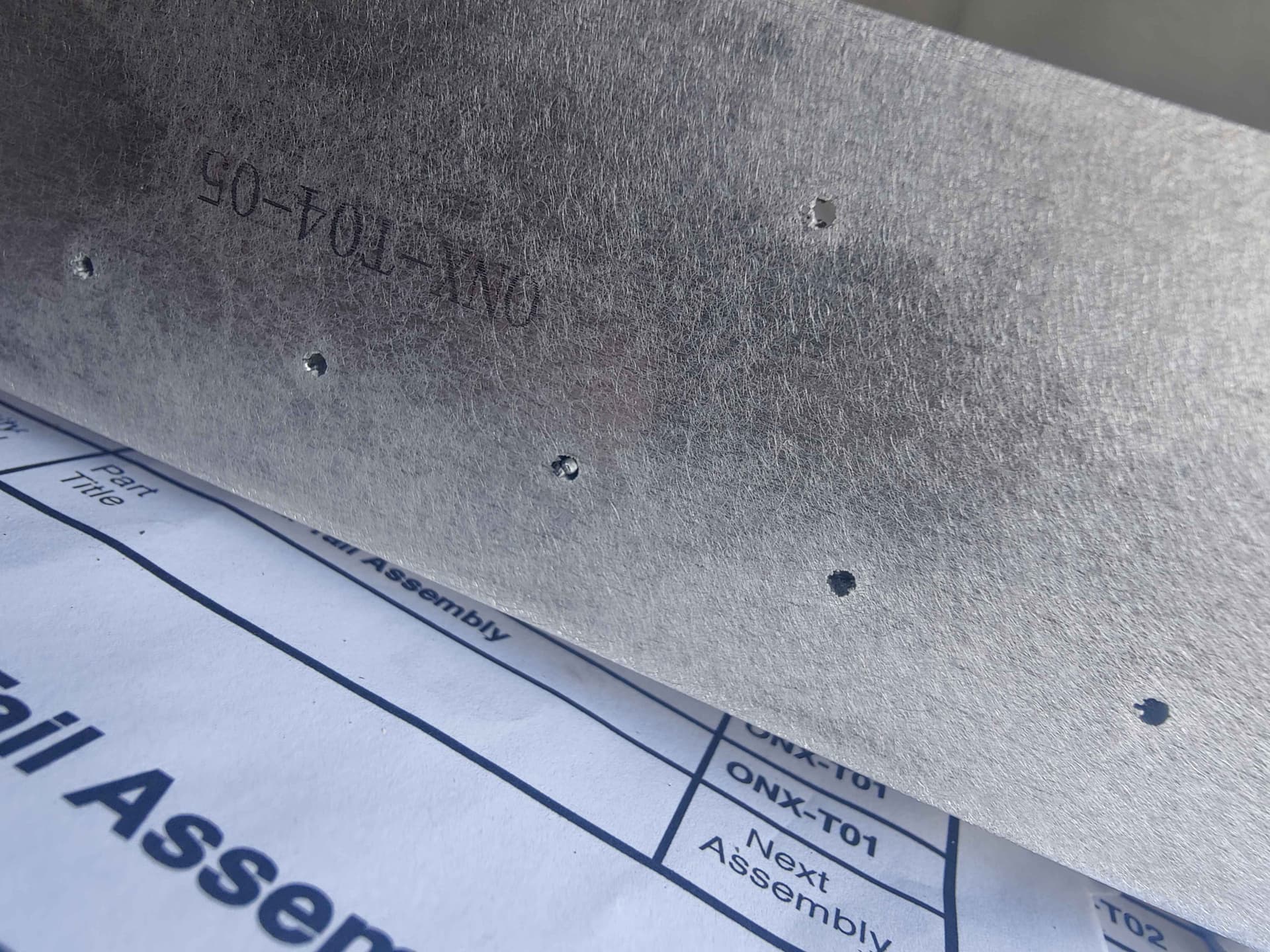 Horizontal Stabilizer front spar strap poor machining quality - Onex ...