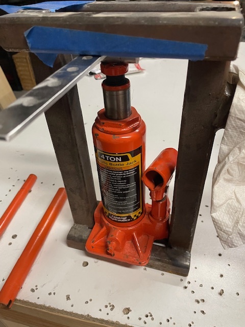 Tail kit just came in, how to bend the forward horizontal stab spar ...